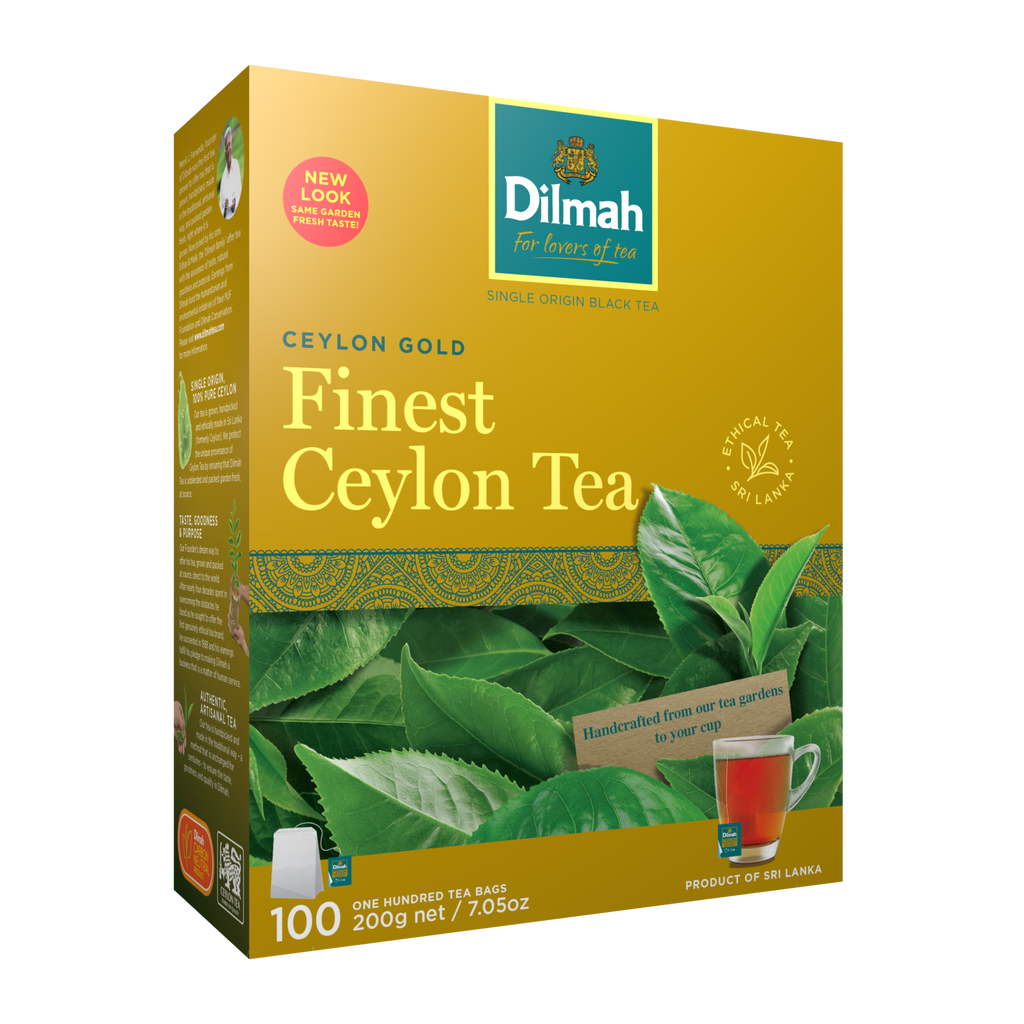 Ceylon Gold - 100 String & Tag Tea Bags – Dilmah UAE Shop